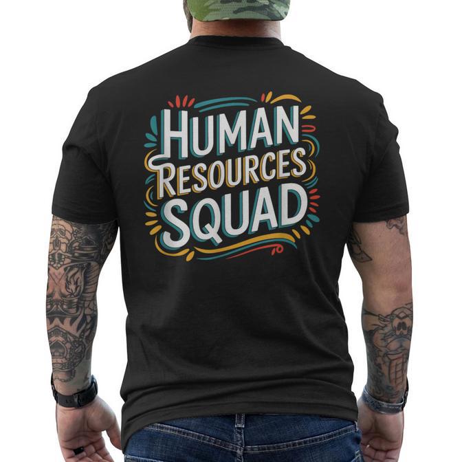 Defund Human Resources Men's T-shirt Back Print | Mazezy