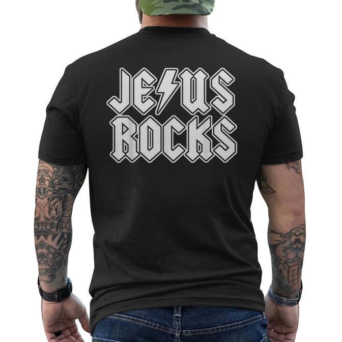 Yolo Lol Jk Brb Jesus Men's T-shirt Back Print | Mazezy