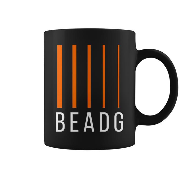 BEADG 5 String Bass Guitar Bassist Bass Player Coffee Mug | Mazezy