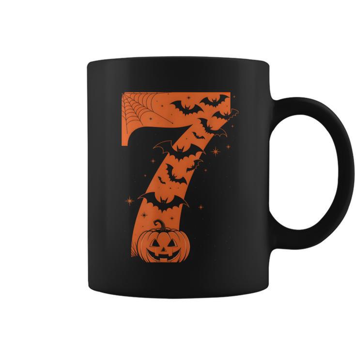 Fun Six Seven 6 7 Meme Couples Halloween Coffee Mug | Mazezy