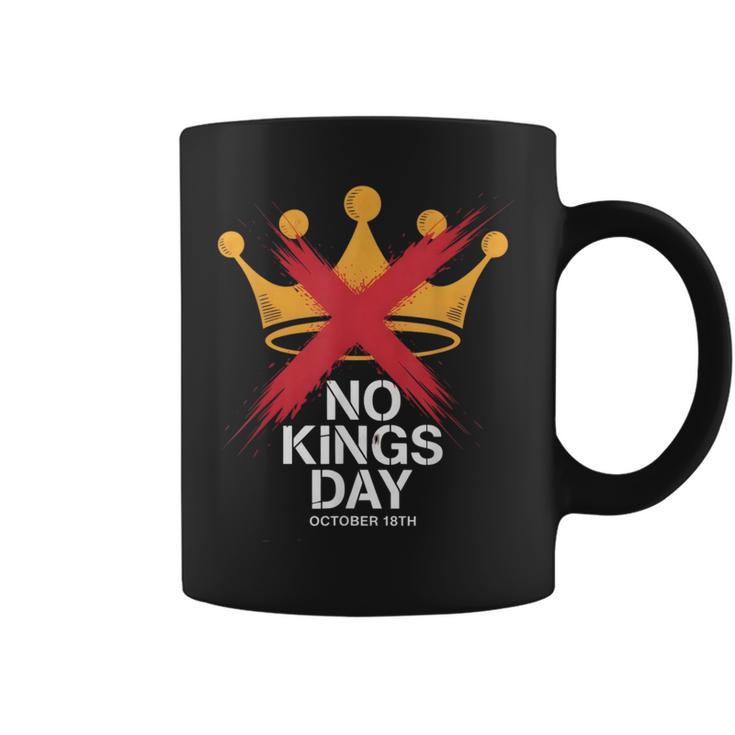 No Kings Day Protest October 18 Coffee Mug | Mazezy