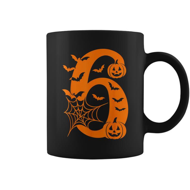 Number 6 Meme Saying 6 7 Six Seven Halloween Costume Coffee Mug - Monsterry