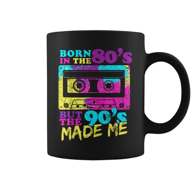 Vintage Cassette Born In The 80S But 90S Made Me I Love 80S Coffee Mug ...