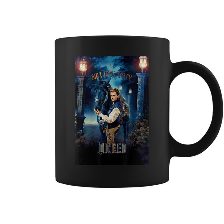 Wicked Fiyero Gates Of Shiz Poster Coffee Mug - Seseable