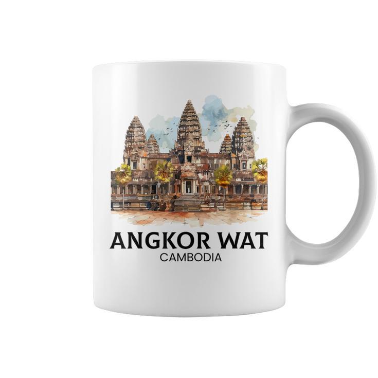 Angkor Wat Cambodian Khmer Cambodian Coffee Mug | Mazezy