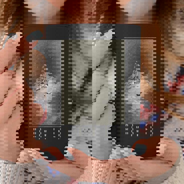 Gustave Doré El Cuervo E A Poe Luna Muerte Oscuro Gótico Taza de café ...