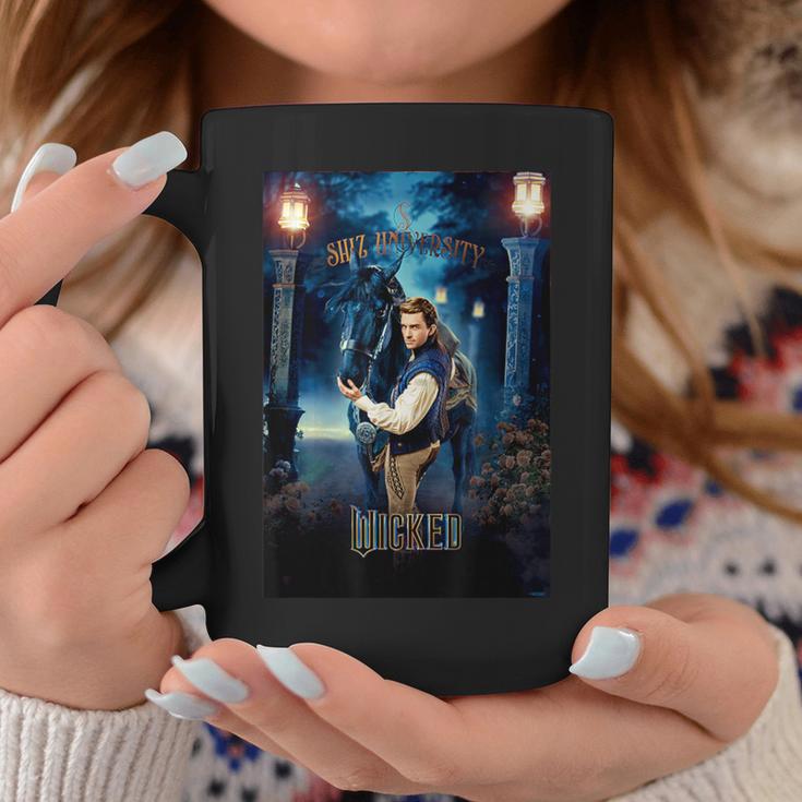 Wicked Fiyero Gates Of Shiz Poster Coffee Mug - Seseable