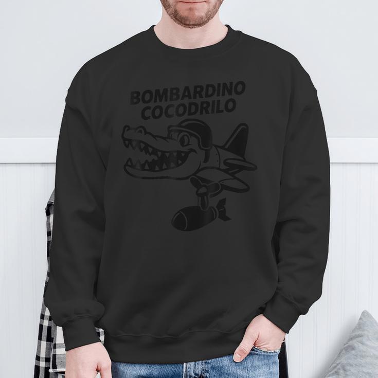 Bombardino Cocodrilo Italiano Brainrot Meme Camisa de entrenamiento ...
