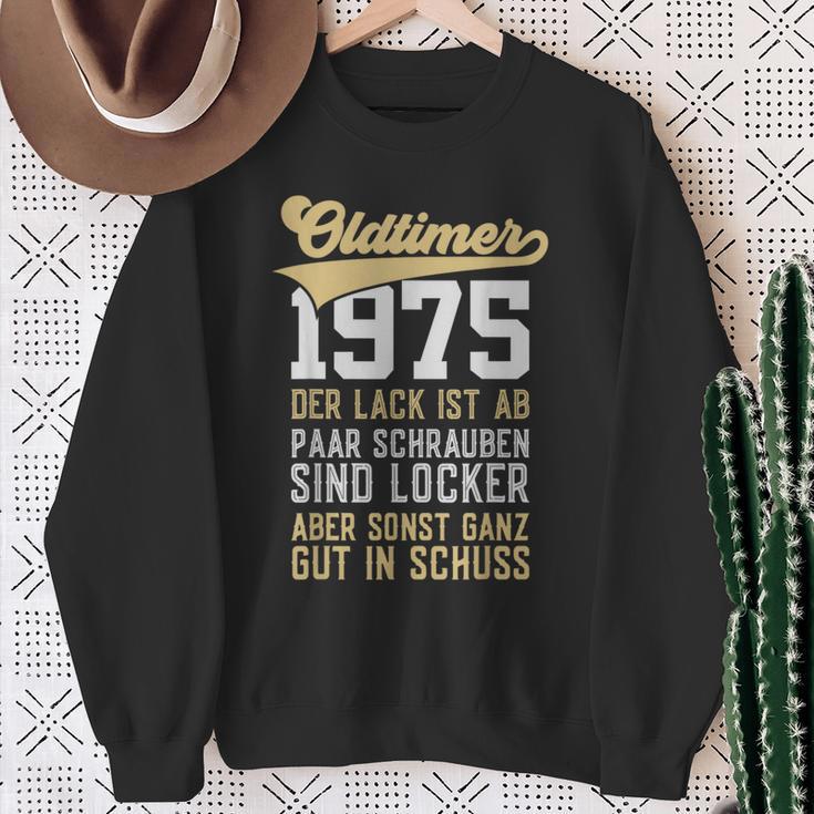 50 Jahre Oldtimer 1975 Der Lack Ist Ab 50 Geburtstag Sweatshirt ...