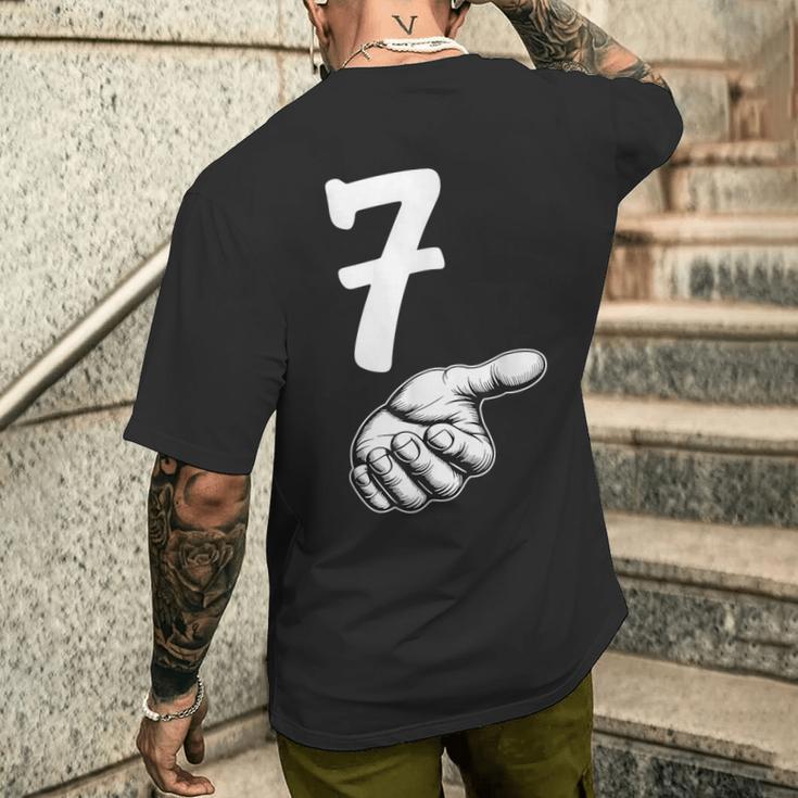 Number 7 Matching Duo 67 Meme Gen Alpha Slang Halloween Men's T-shirt ...