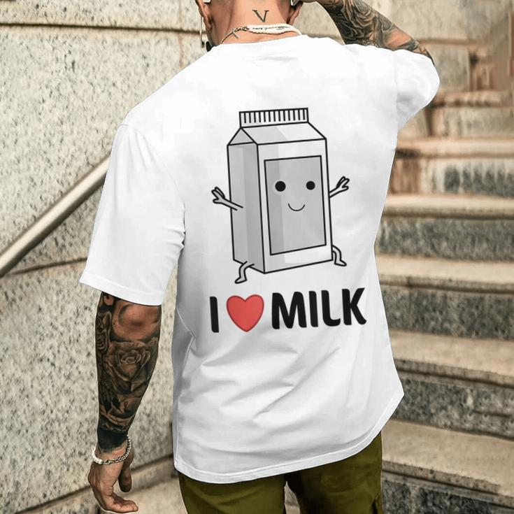 J'aime Milk J'aime Le Lait T-shirt imprimé au dos | Cadeauxyz