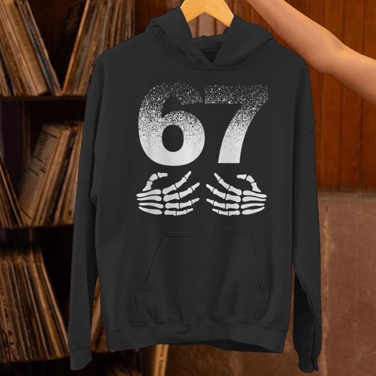 Cool Six Seven Gen Alpha Slang Popular Meme Trending 67 Hoodie ...