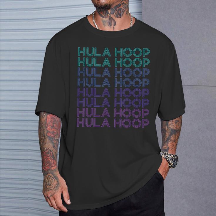 Hula Hoop Hooping Retro Hoop Dancer T-Shirt | Mazezy